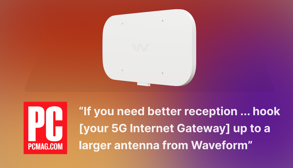 Waveform QuadMini: Low-Profile Omni 4x4 MIMO Antenna