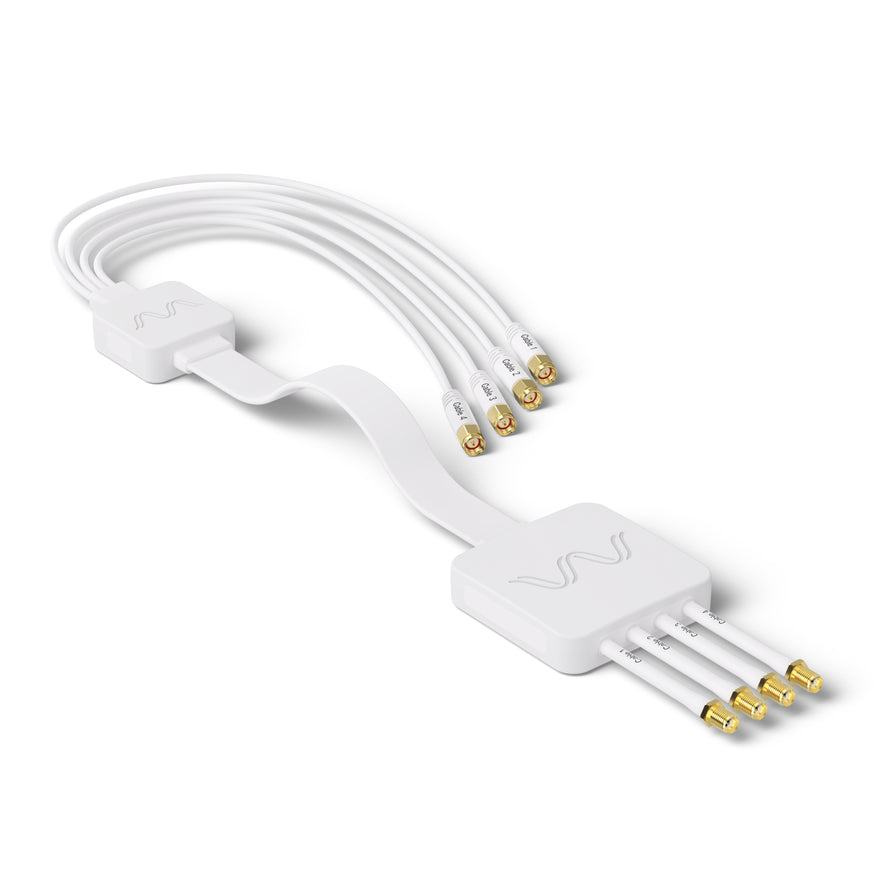 Waveform Coax Window Entry Cable v2: Low-Loss, Ultra-Thin Passthrough