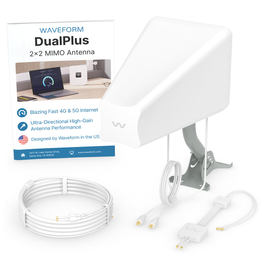 Waveform DualPlus: Ultra-Directional 2x2 MIMO Log Periodic Antenna