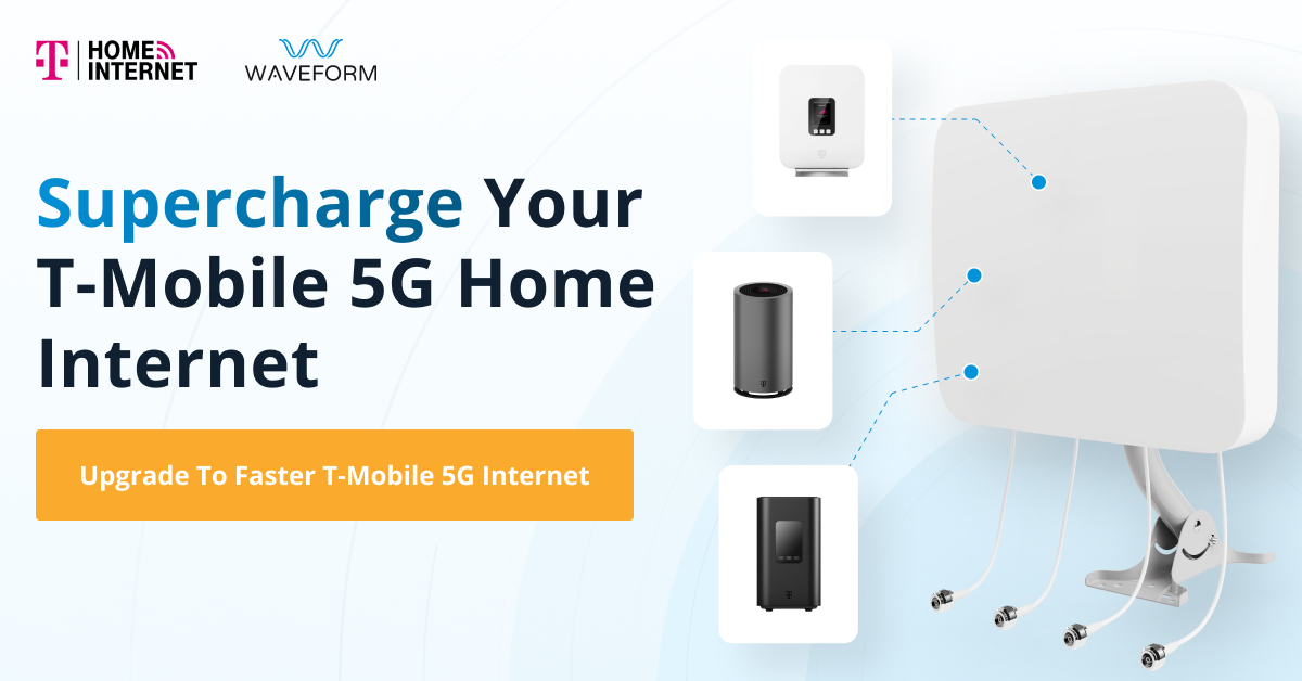 T-Mobile 5G Home Internet External Antennas by Waveform