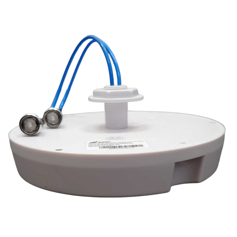 2x2 MIMO Ultra-Flat Dome Antenna with 4.3-10-Female Connectors, 600