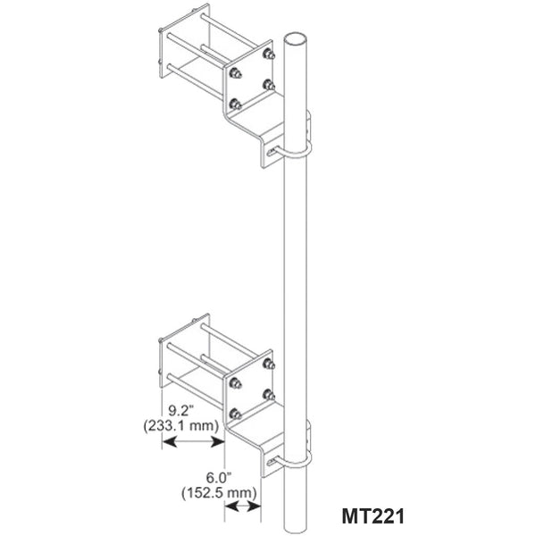 CommScope Adjustable Wall Mounts - Waveform