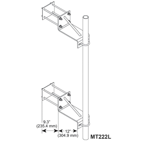 CommScope Adjustable Wall Mounts - Waveform