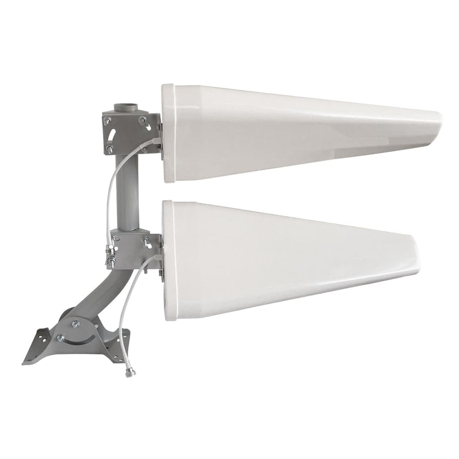 MIMO 2x2 Log Periodic External Antenna Kit for 4G LTE/5G Hotspots & Ro