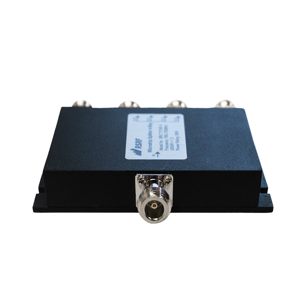 N-Female Wilkinson Microstrip Signal Splitters (2, 3, or 4-Way), 600