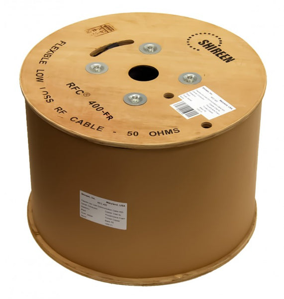 Shireen RFC400-FR Fire Rated LMR400 Equivalent Coaxial Cable Reel (500